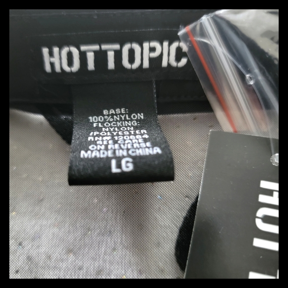 Hot Topic | Tops | Nwt Hot Topicsize L Sheer Planchette Top | Poshmark